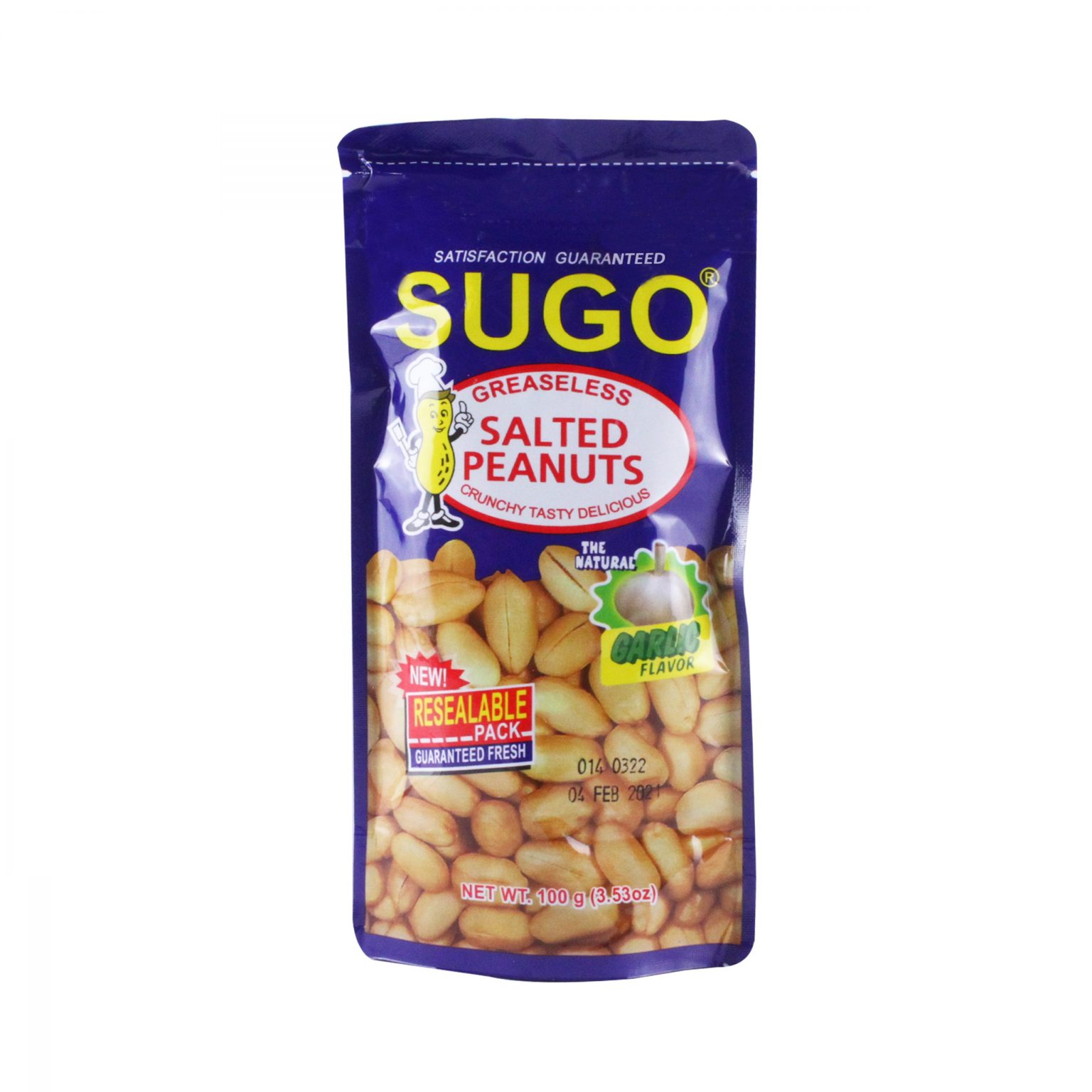 Sugo Salted Peanuts 100g | North Azure Grocery